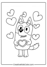 Bluey Coloring Pages (35+ Free and Printable PDF)