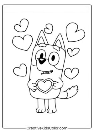 Bluey Coloring Pages (35+ Free and Printable PDF)
