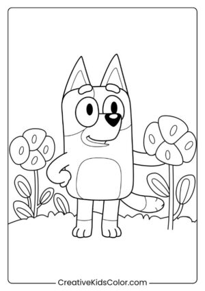 Bluey Coloring Pages (45+ Free Printable PDF)
