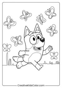 Bluey Coloring Pages (45+ Free Printable PDF)