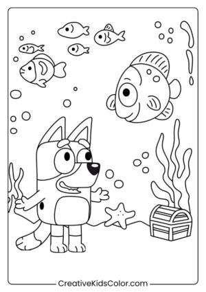 Bluey Coloring Pages (35+ Free Printable PDF)