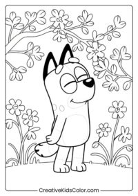 Bluey Coloring Pages (45+ Free Printable PDF)