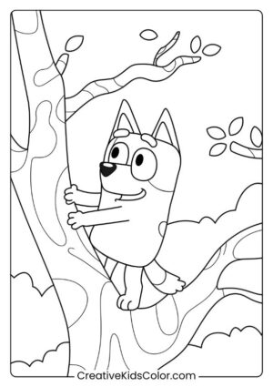 Bluey Coloring Pages (45+ Free Printable PDF)