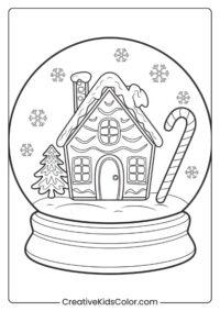 Christmas Coloring Pages (60+ Easy & Free Printable PDF)