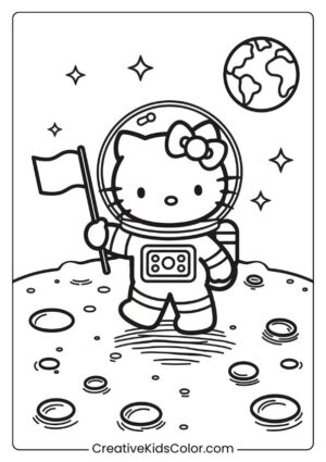Hello Kitty Coloring Pages (50+ Free Printable PDF)