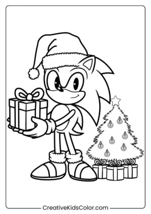 Sonic Coloring Pages (30+ Easy and Free Printable PDF)
