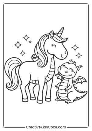 Unicorn Coloring Pages (35+ Easy and Free Printable PDF)