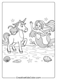 Unicorn Coloring Pages (35+ Easy and Free Printable PDF)