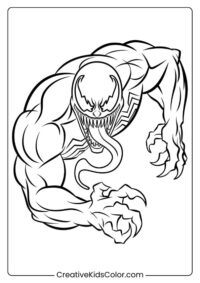 Venom Coloring Pages (25+ Free Printable PDF)