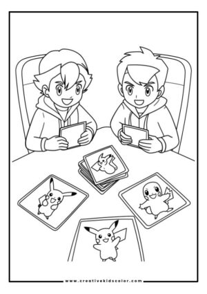 Pokemon Coloring Pages (35+ Easy and Free Printable PDF)
