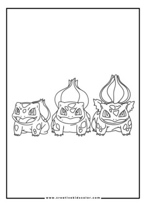 Pokemon Coloring Pages (35+ Easy and Free Printable PDF)