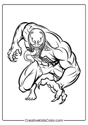 Venom Coloring Pages (25+ Free Printable PDF)