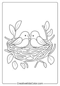 Bird Coloring Pages | 50+ Free Printable