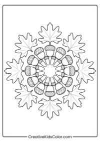 Autumn & Fall Coloring Pages | 80+ Free Printable PDF
