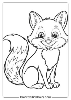 Fox Coloring Pages (30+ Free Printable PDFs)