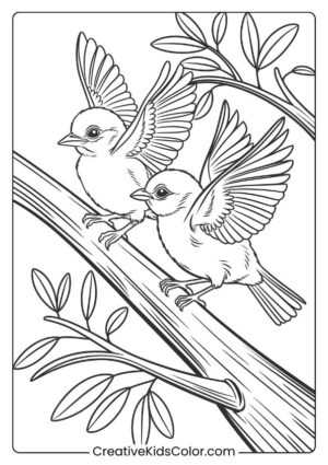 Bird Coloring Pages | 50+ Free Printable