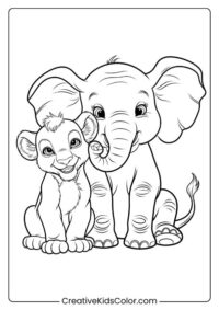 Elephant Coloring Pages (40+ Free Printable)