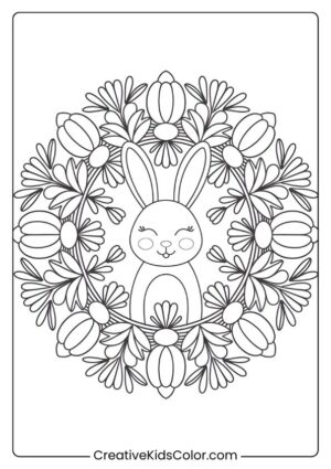 Bunny Coloring Pages (30+ Free Printable PDF)