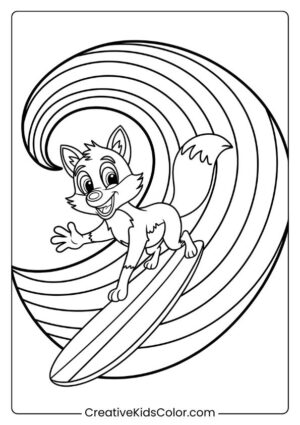Fox Coloring Pages (30+ Free Printable PDF)