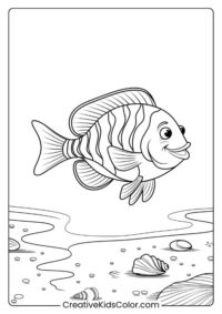 Fish Coloring Pages (30+ Free Printable PDF)