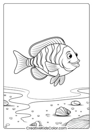 Fish Coloring Pages (30+ Free Printable PDF)