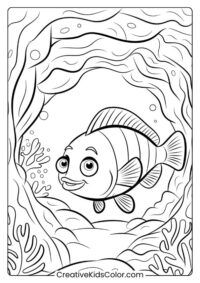 Fish Coloring Pages (30+ Free Printable PDF)