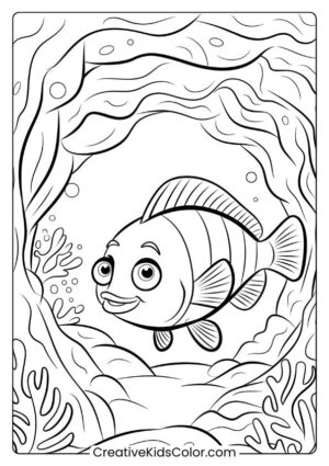Fish Coloring Pages (30+ Free Printable PDF)