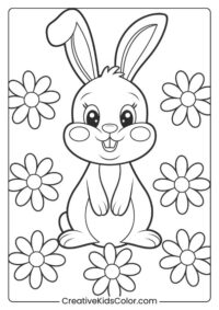 Bunny Coloring Pages (30+ Free Printable PDF)