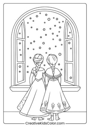 Elsa Coloring Pages (40+ Free Printable PDFs)