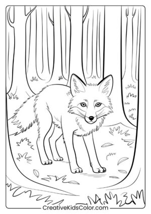 Fox Coloring Pages (30+ Free Printable PDF)