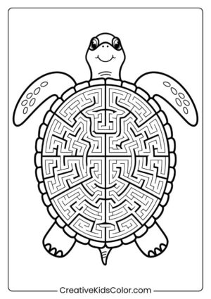 Turtle Coloring Pages (50+ Free Printable)