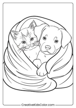 Kitten Coloring Pages (30+ Free Printable PDF)