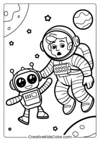 Space Coloring Pages (30+ Free Printable PDF)