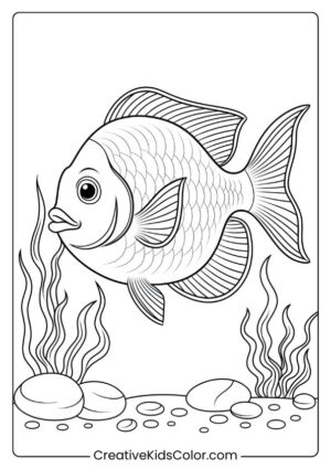 Fish Coloring Pages (30+ Free Printable PDF)