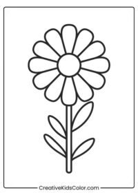 Daisy Coloring Pages (20+ Free Printable PDFs)