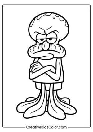 Spongebob Coloring Pages | 50+ Free Printable PDF
