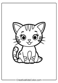 Cat Coloring Pages (20 Free Printable PDF)