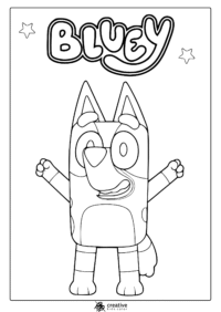 Bluey Coloring Pages (45+ Free Printable PDF)