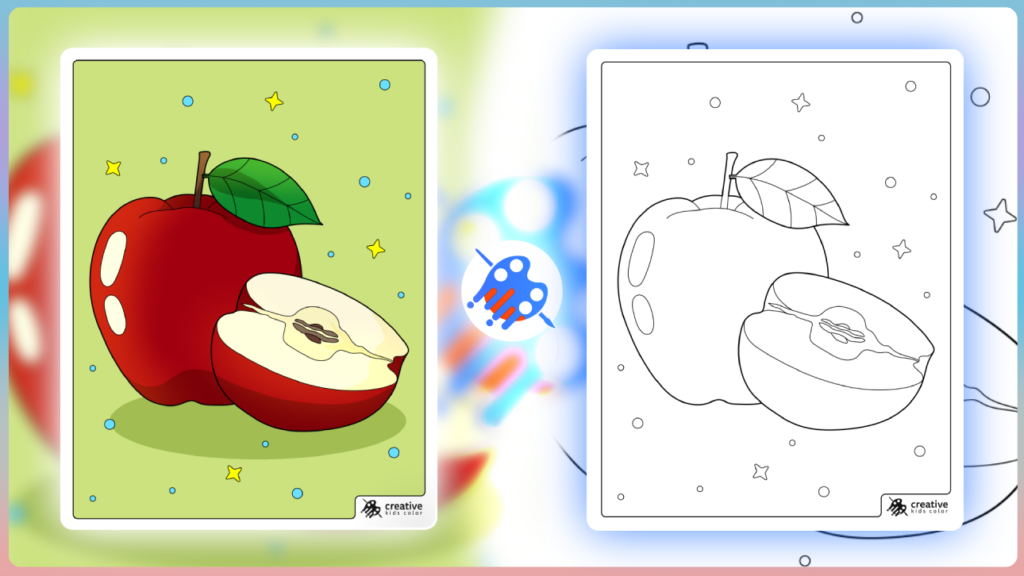 Apple Coloring Pages (20+ Free Printable PDFs)