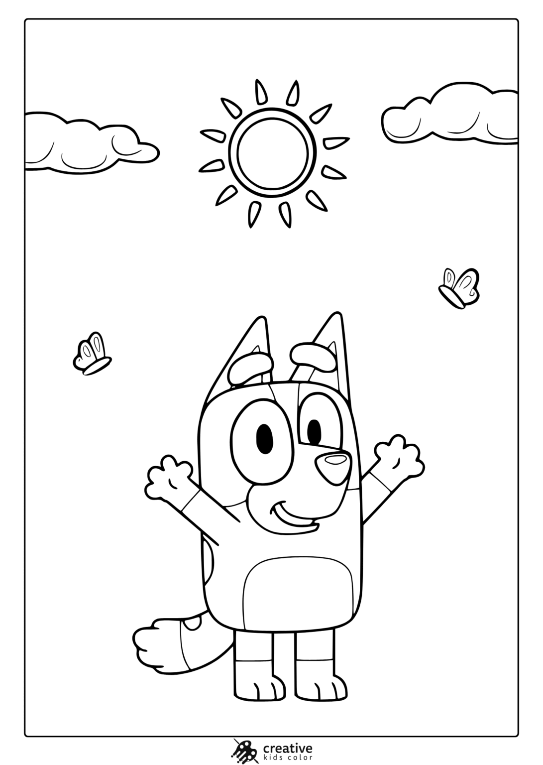 Bluey Ausmalbilder (45+ Kostenlose druckbare PDFs)
