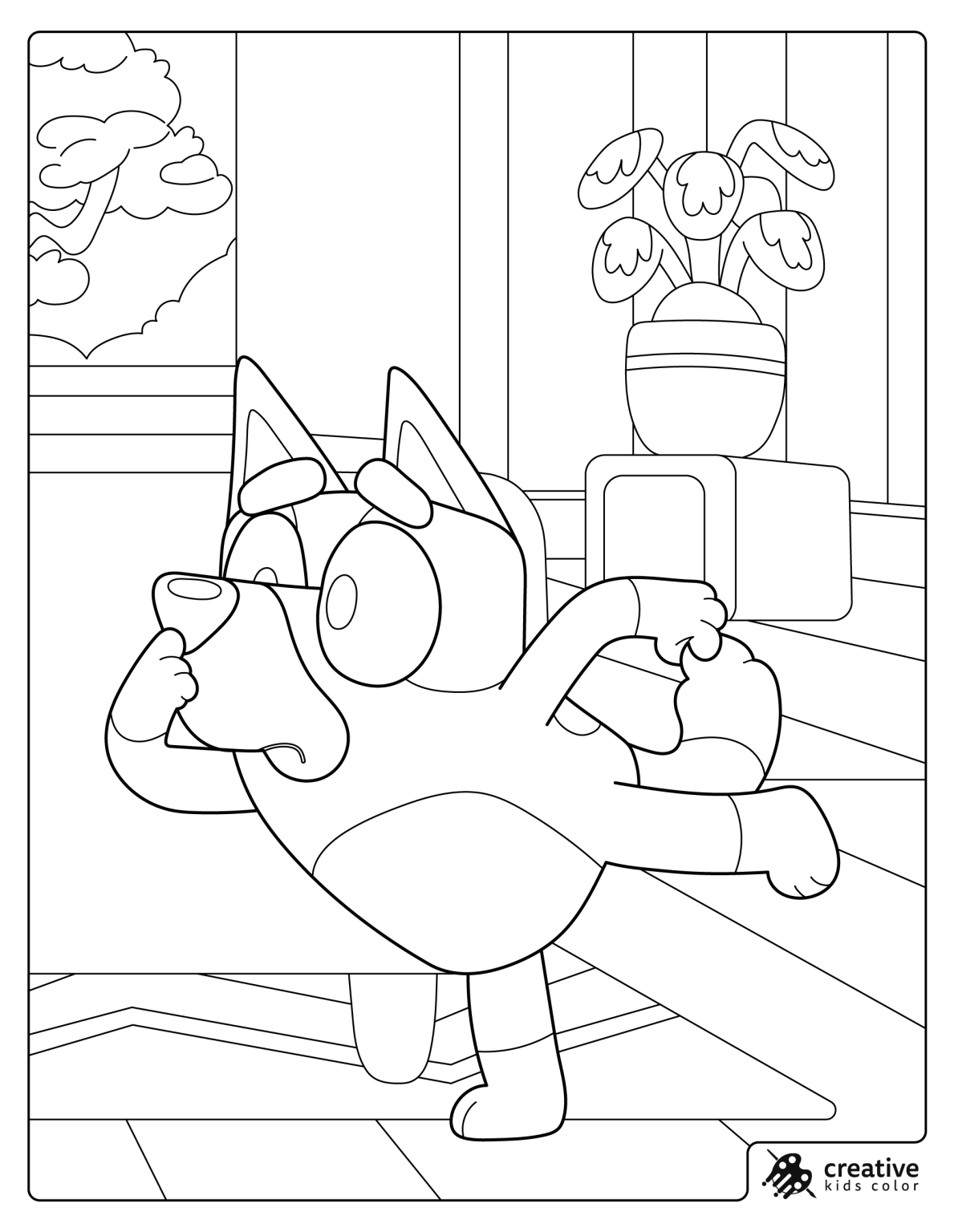Bluey Coloring Pages (45+ Free Printable PDF)