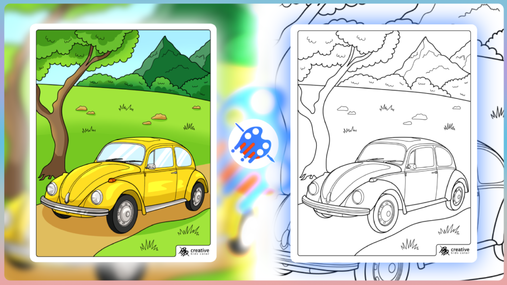 Car Coloring Pages (35+ Free Printable PDFs)