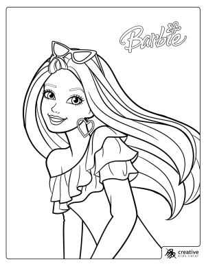 Barbie Coloring Pages (15+ Free Printable PDFs)