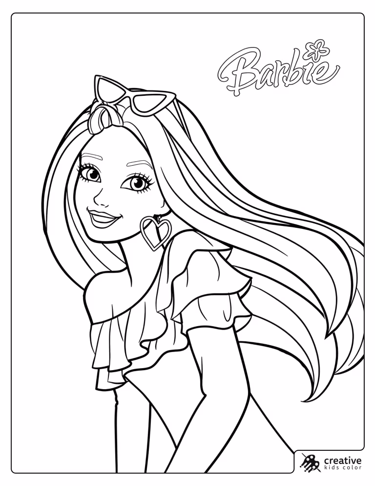 Barbie Coloring Pages (15+ Free Printable PDFs)