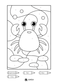 Color by Number Coloring Pages (50+ Free Printable PDFs)