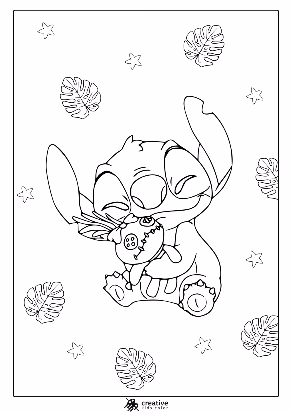 Stitch Coloring Pages (35+ Free Printable PDF) - Coloring Feel