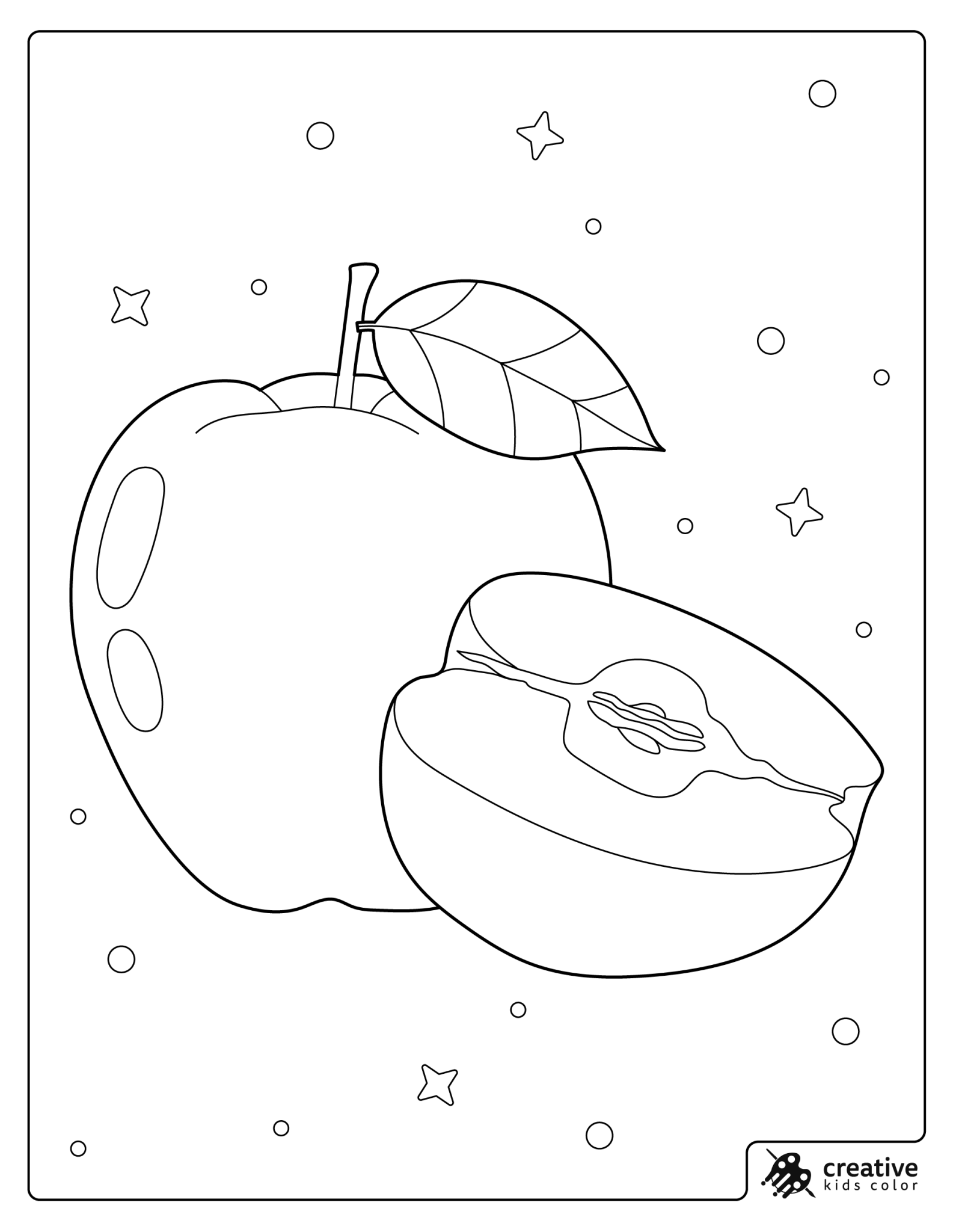 Fruits & Vegetables Coloring Pages (100+ Free PDF Printables)