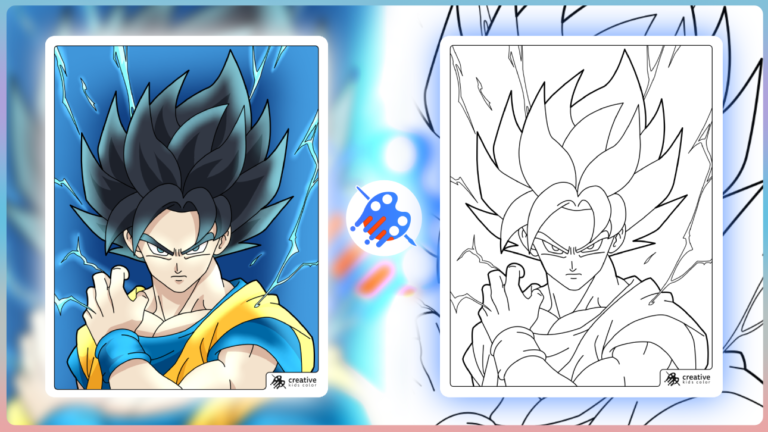 Goku Coloring Pages (20+ Free Printable PDFs)