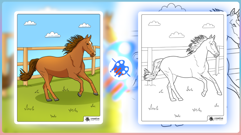 Horse Coloring Pages (40+ Free Printable PDFs)