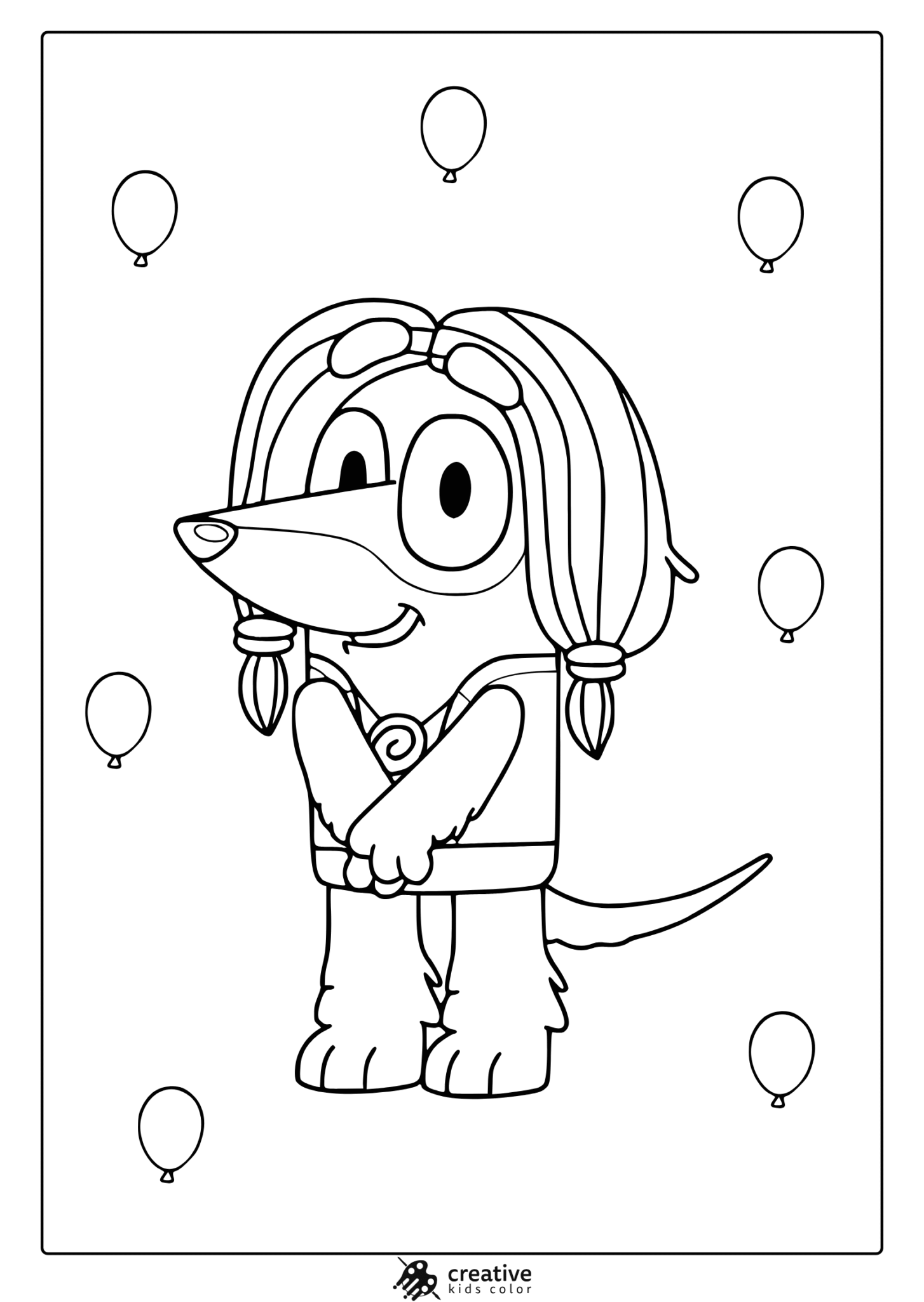 Bluey Ausmalbilder (45+ Kostenlose druckbare PDFs)